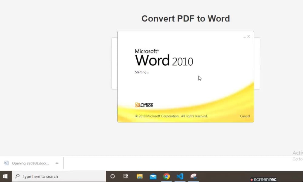 PDF To MSWord Project in Django Python | Upwork