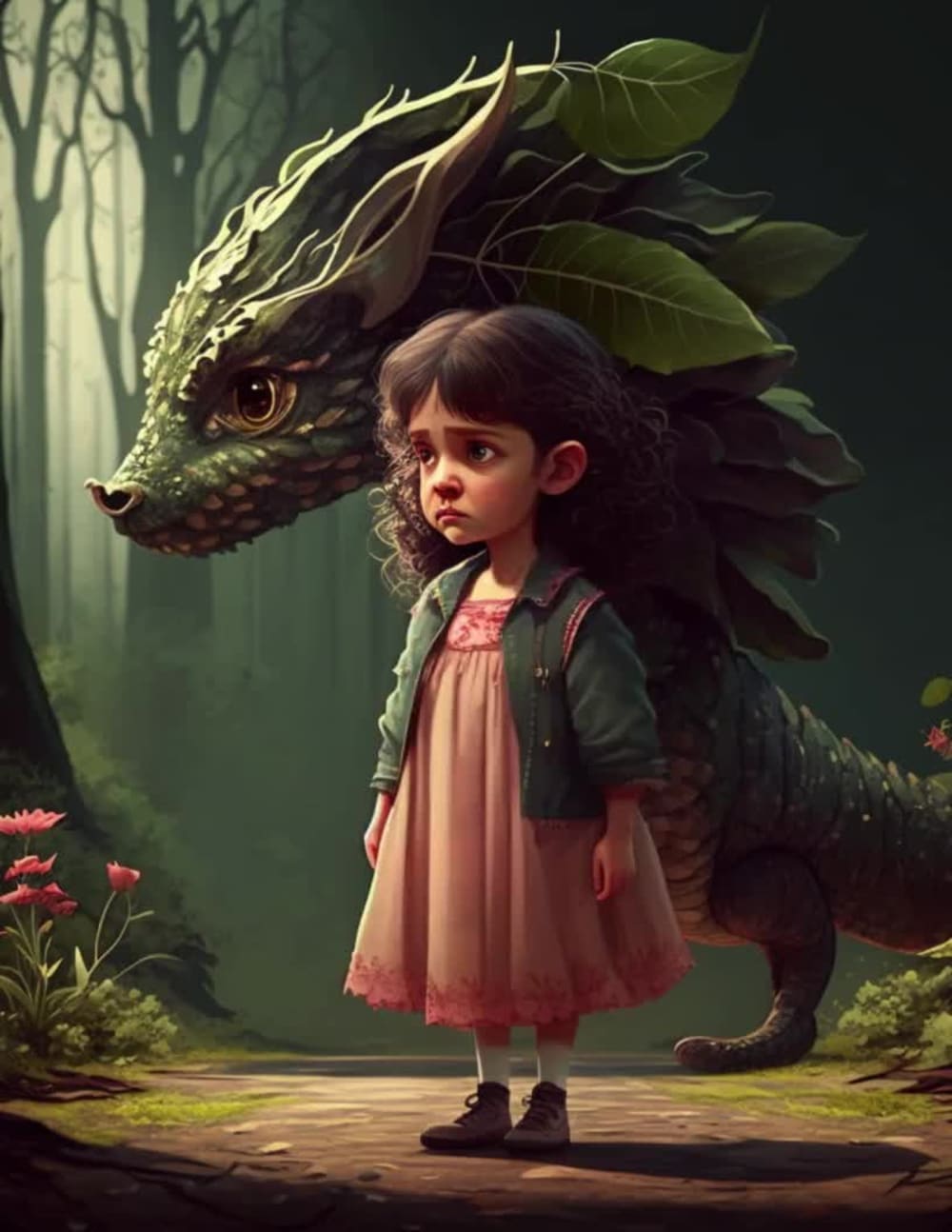 Magical story of a cute and adventurous girl and her dragon | Upwork
