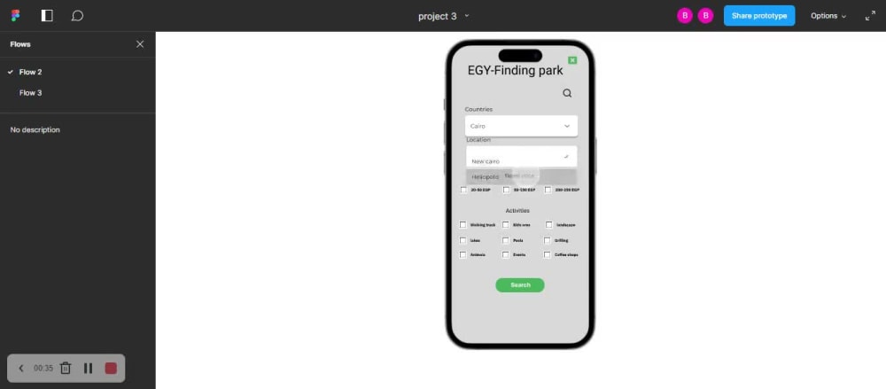 An interactive prototype of your project in Figma. | Upwork