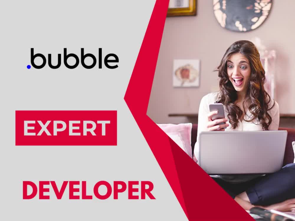 A bubble website developer, bubble app, bubble.io, bubble developer ...