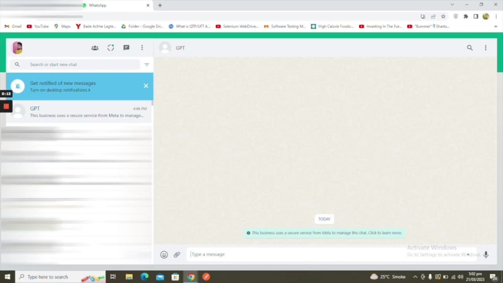 A WhatsApp Chatbot powered by ChatGPT | Upwork