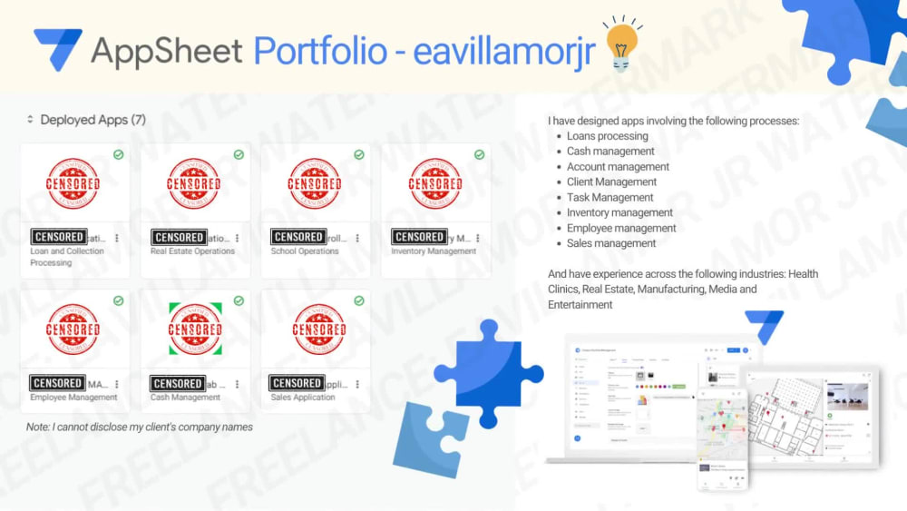 A functional and user-friendly Google Appsheet for your business | Upwork