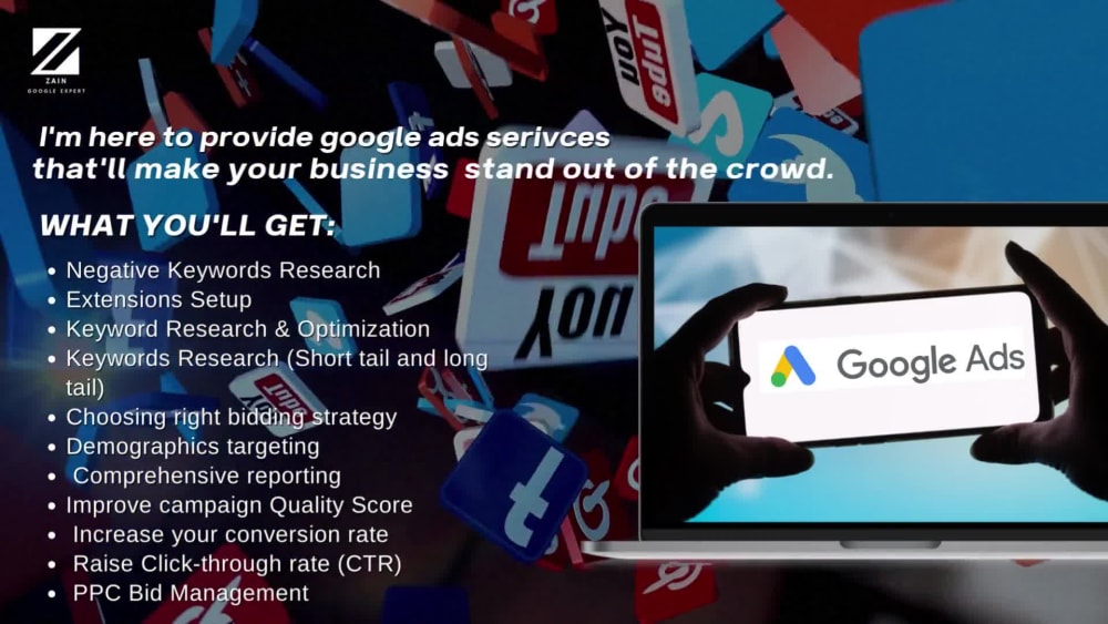 A Setup, Optimize and Manage Google Ads PPC Campaign | Upwork