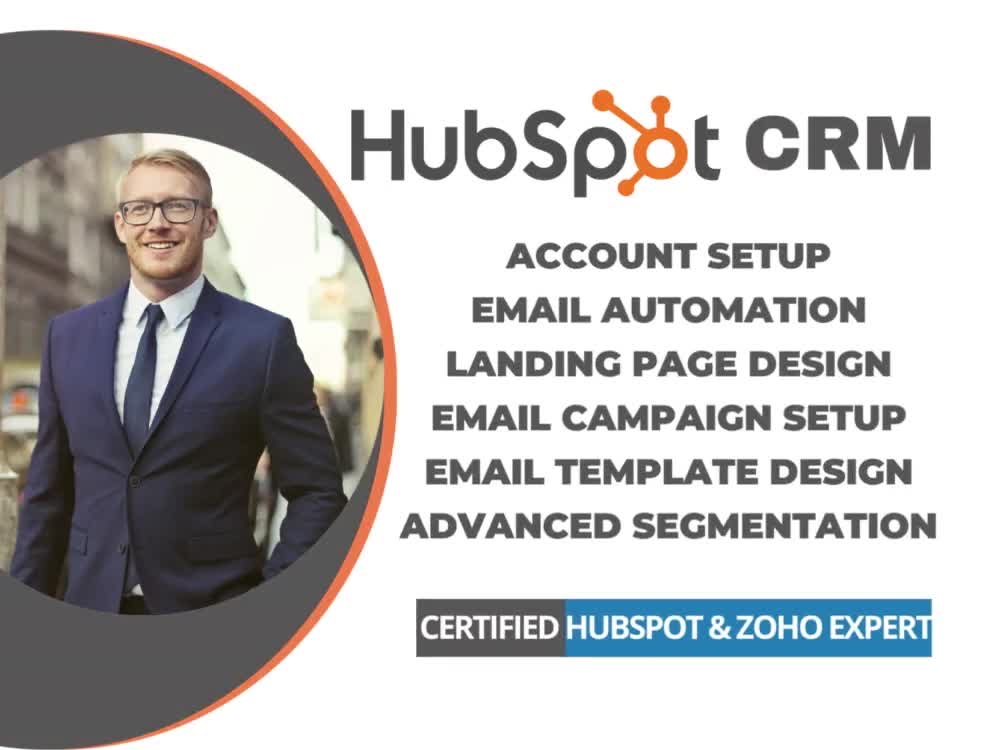 Hubspot CRM setup, hubspot sales automation, hubspot landing page | Upwork