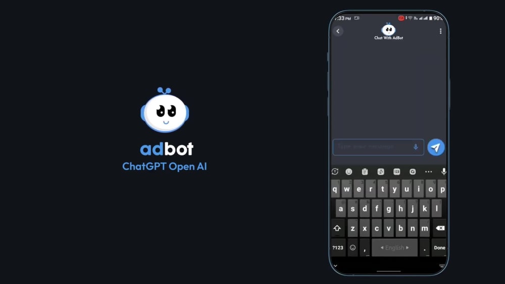 Adbot Chatgpt Open Ai Android And Ios App Upwork