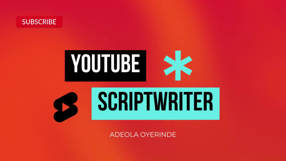 A perfect youtube script for audience retention | Upwork
