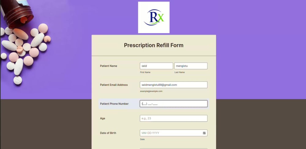 Professional a Fillable PDF Form | Upwork