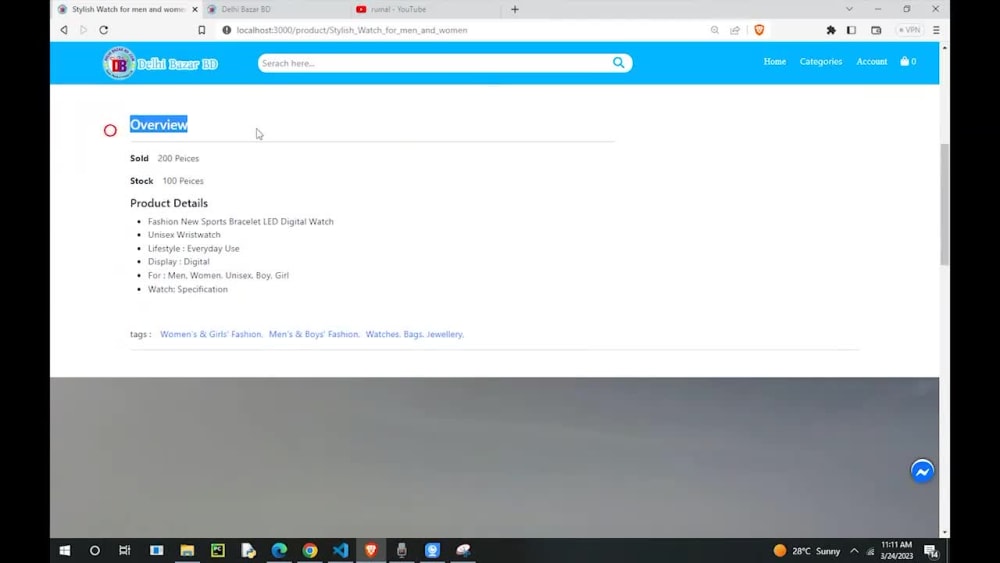 Custom e-commerce website with react and Django | Upwork