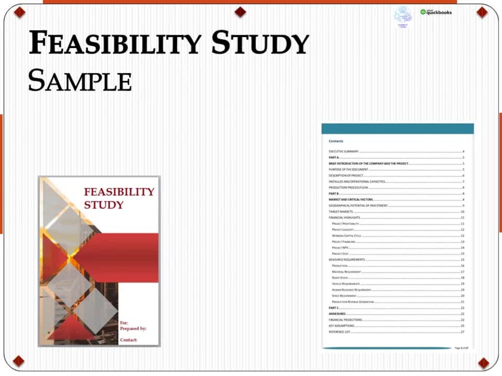 Feasibility Study, Business Plan, Market Research Report, Research ...