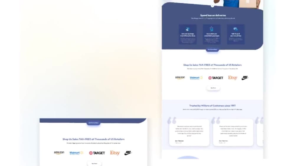 Modern Website/Landing Page UI and UX design | Upwork