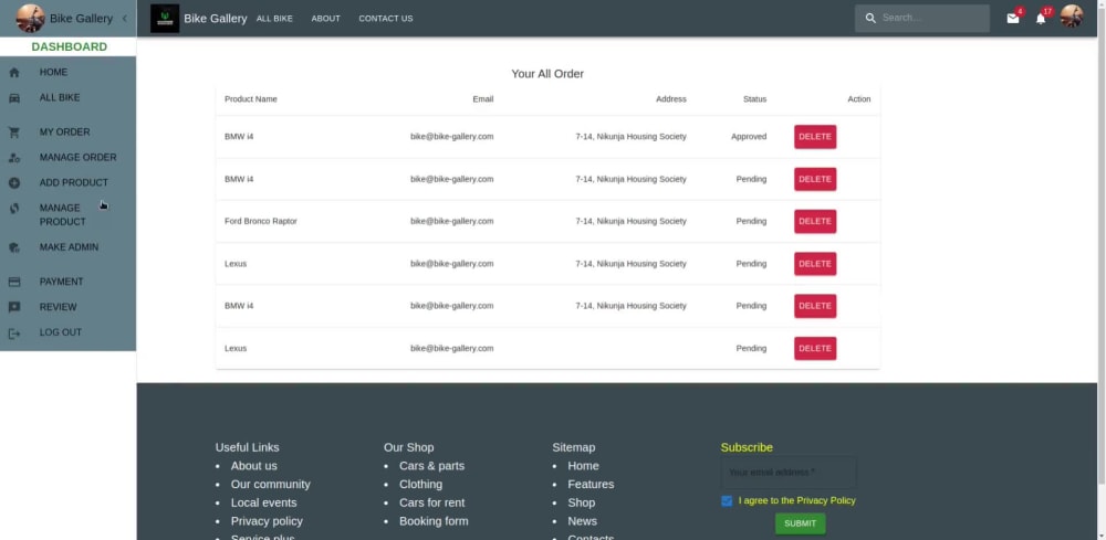 E-Commerce website with payment system (React/Vue & NodeJS) | Upwork