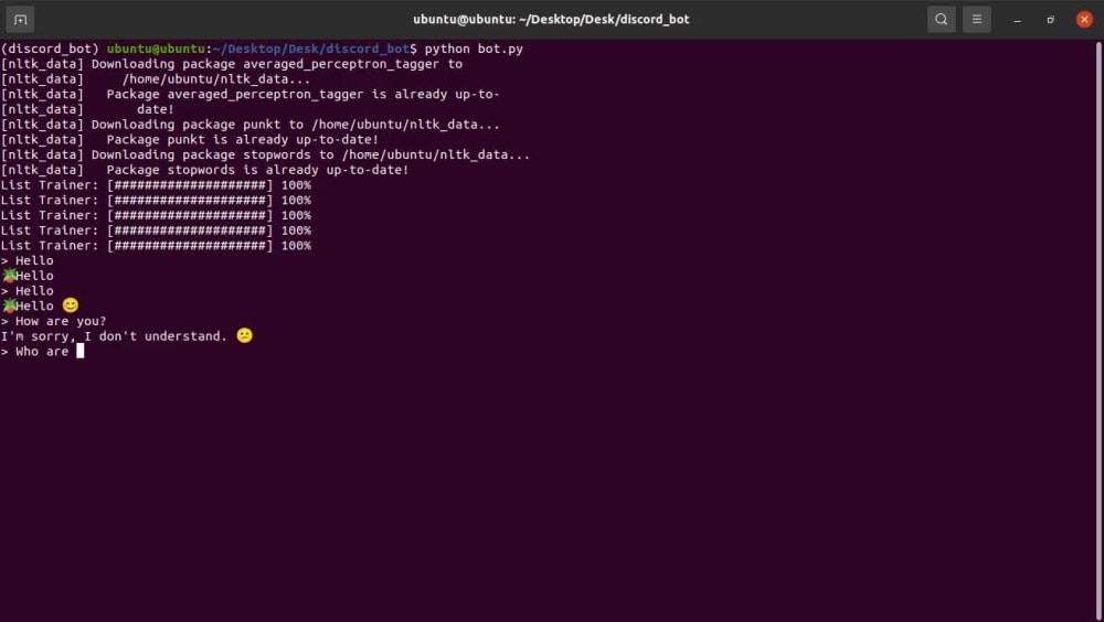 A application on Django, Flask, Bot | Upwork