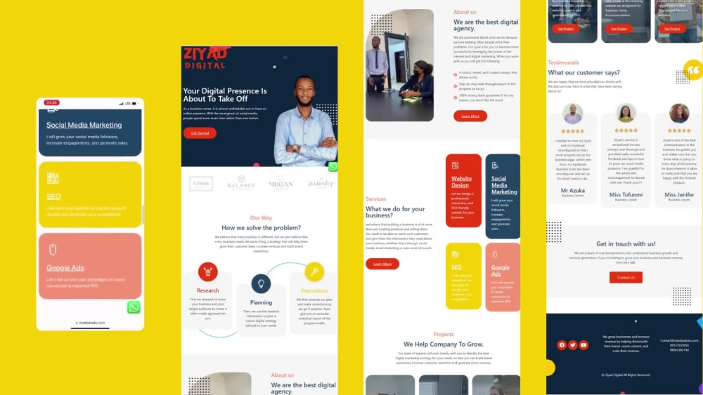 A fully responsive and modern Portfolio Website to showcase your work ...