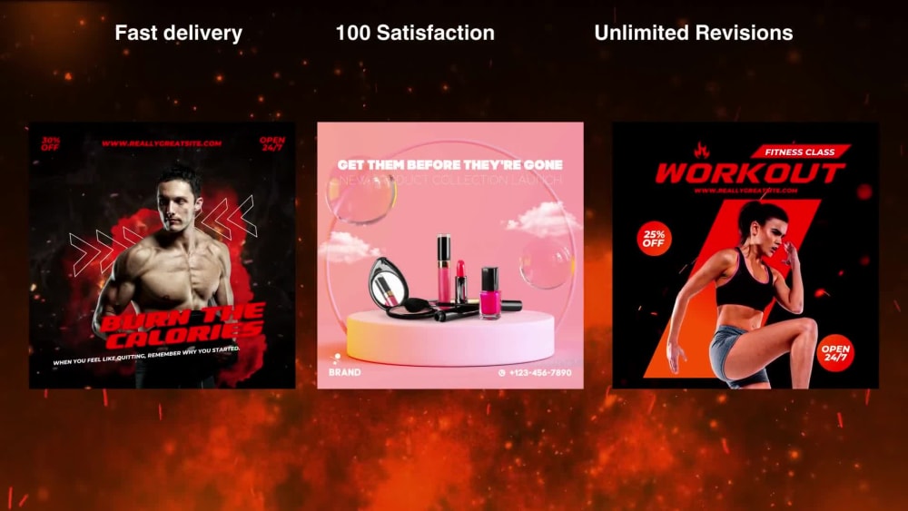 Design professional animated banner ads, animated GIF | Upwork