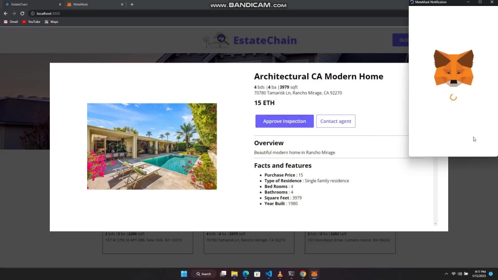A Fullstack Decentralized Application Upwork 