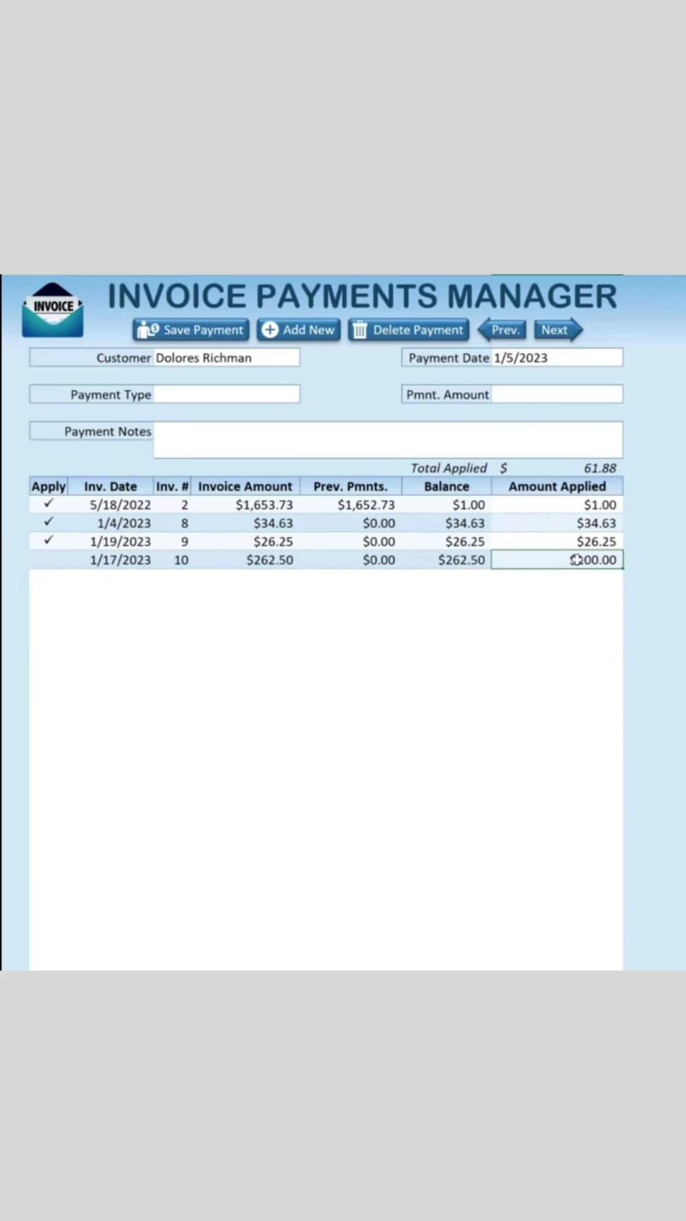 Automatic Invoices Generator in Excel. | Upwork