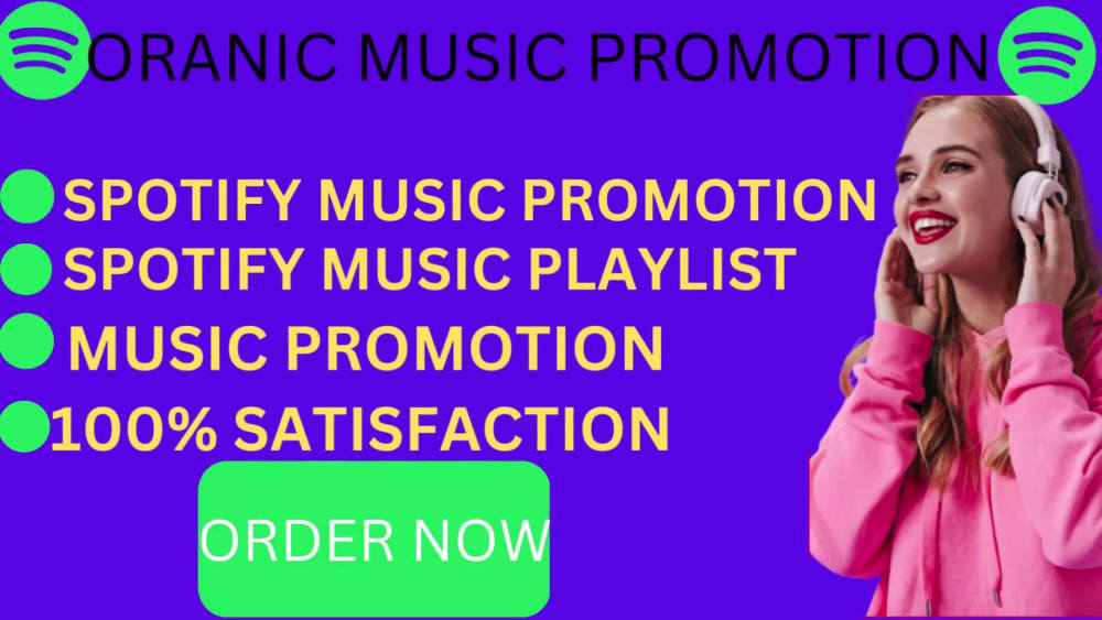 Organic music promotion Spotify music promotion, Spotify album ...