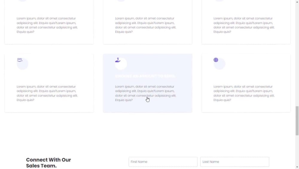 5-12 pages in React js template | Upwork