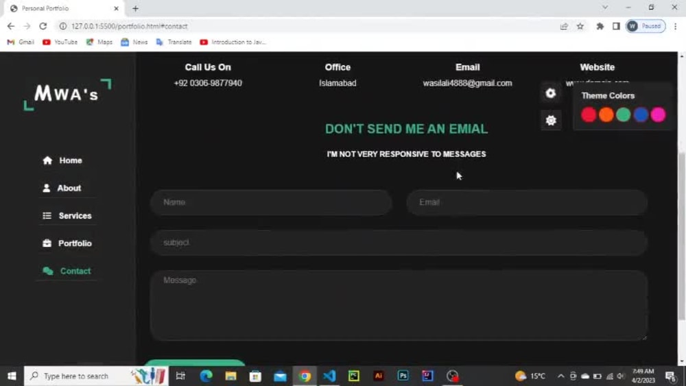 An User Attractive Web Design By Using Html Css Javascript And Bootstrap Upwork 