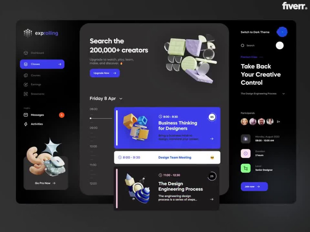 React js web app using next js node firebase that will convert | Upwork
