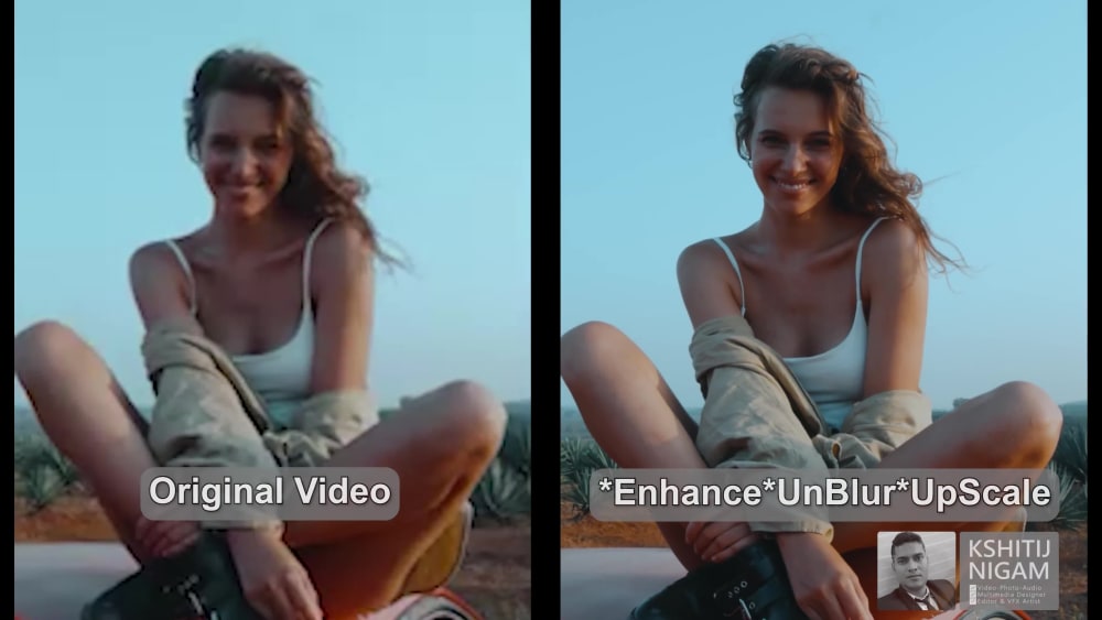 Upscale, enhance low-resolution video, reduce blur, recover details | Upwork
