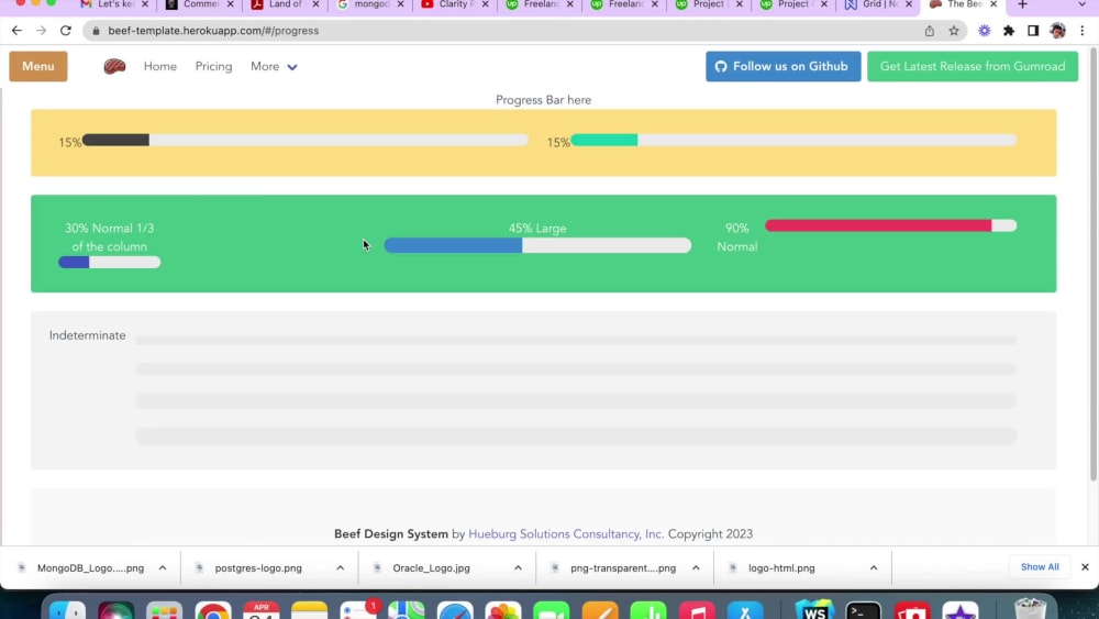 An amazing dashboard for your web applications | Upwork