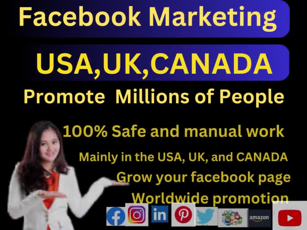 Facebook marketing, fb advertising, and fb promotion organically | Upwork