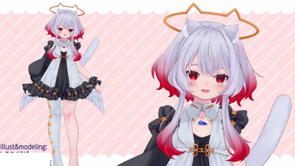 2d Vtuber Model 2d Vtuber Rigging 2d Vtuber Animated Upwork