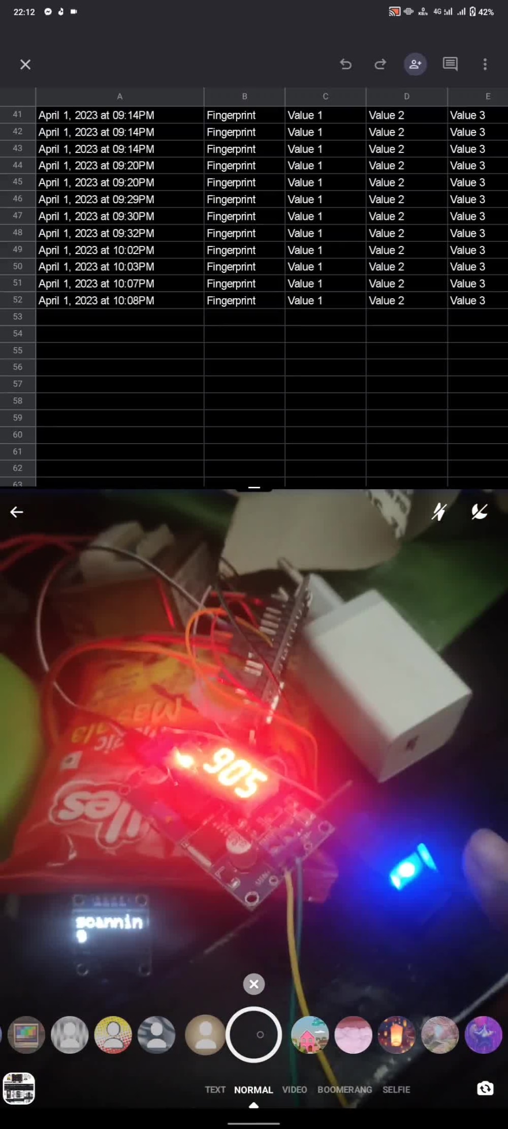 RFID & Fingerprint Attendance System for Your Company. (Google Sheet ...