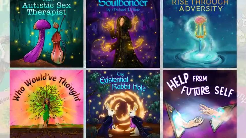 A fun illustrated podcast cover art | Upwork