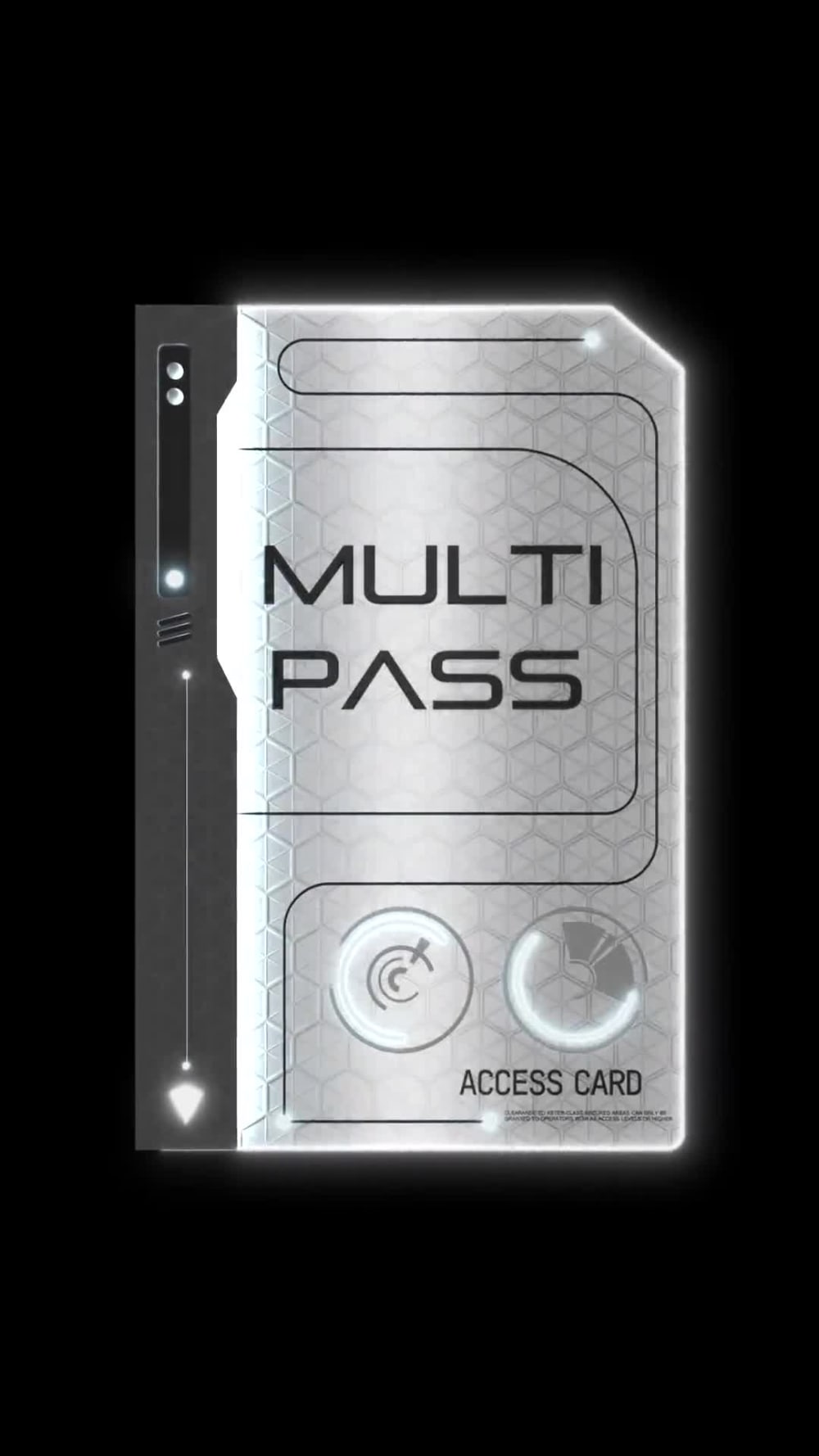 An animated NFT pass\ticket card | Upwork