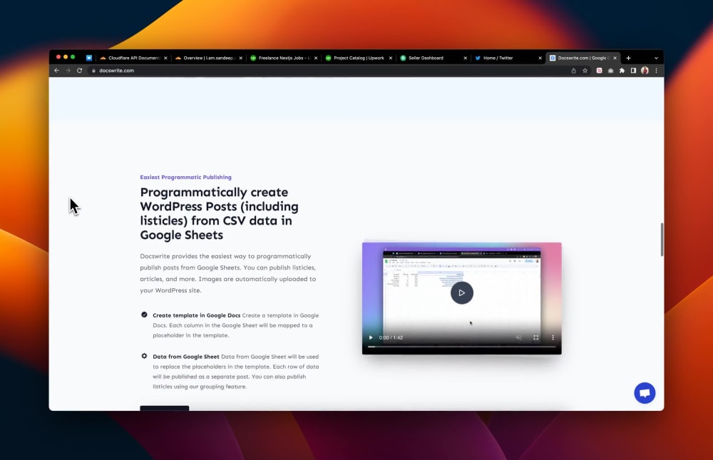 A Beautiful Fast Landing Page Developed Using Nextjs And Tailwindcss Upwork