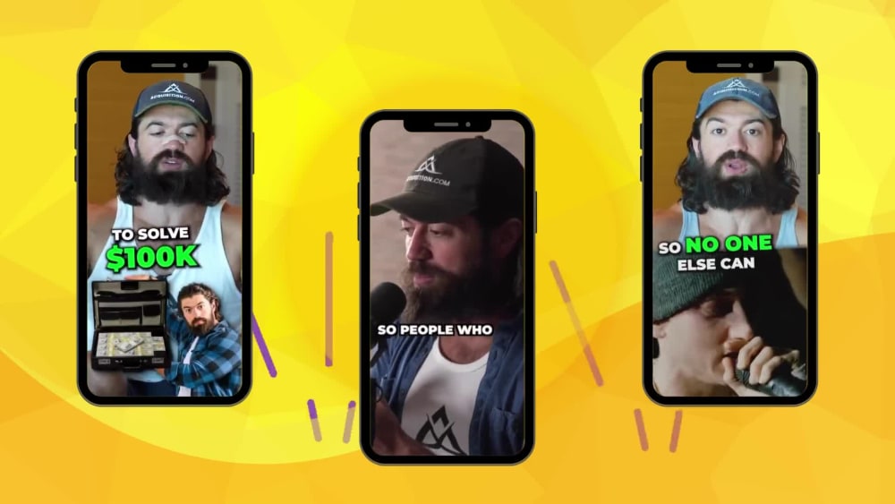 Alex Hormozi Style Video Captions | Upwork