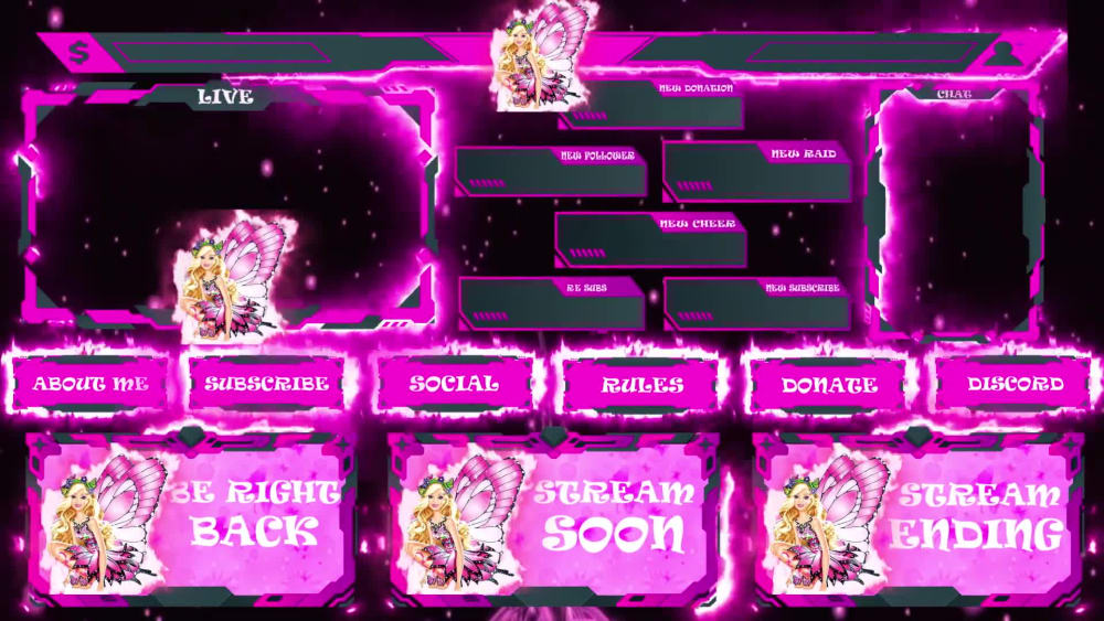 Design custom twitch logo, emotes and animated overlays for stream | Upwork