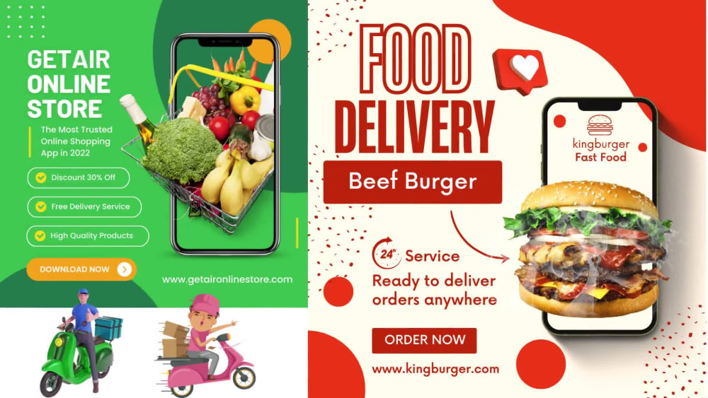 Design social media posts, Instagram post, Facebook post ads, banner ...