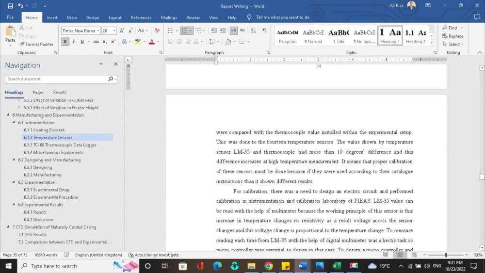 A technical report and exciting presentations | Upwork