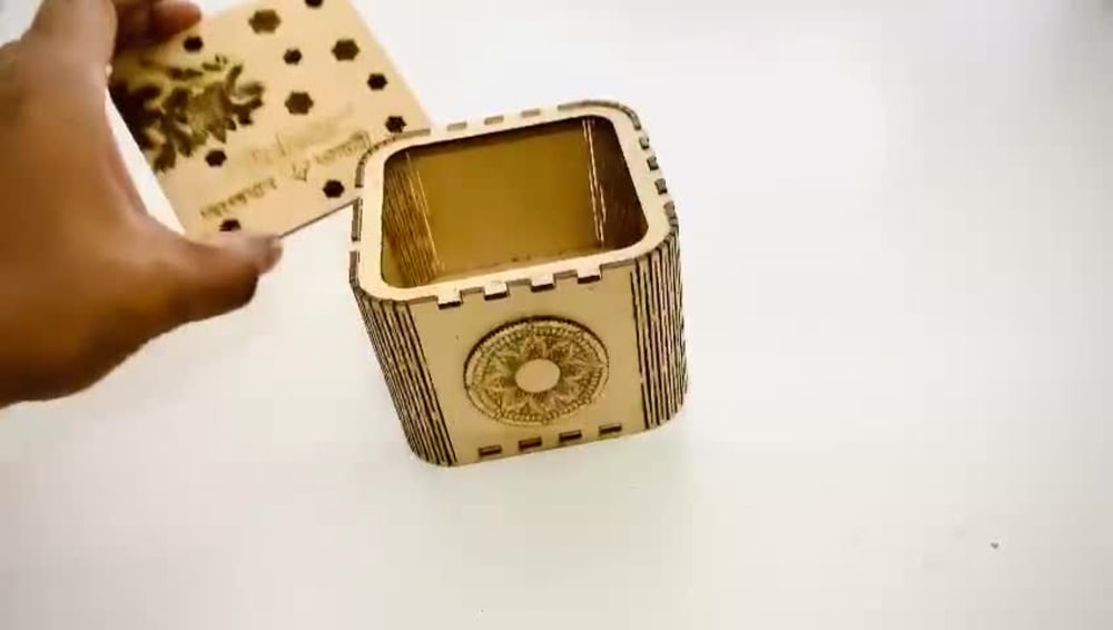 Complete design files CorelDraw-X6 Laser cutting Gift Box 2 | Upwork