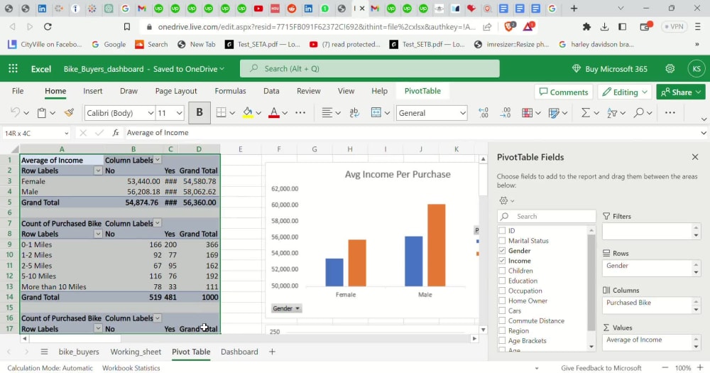 An interactive excel dashboard | Upwork An interactive excel dashboard | Upwork