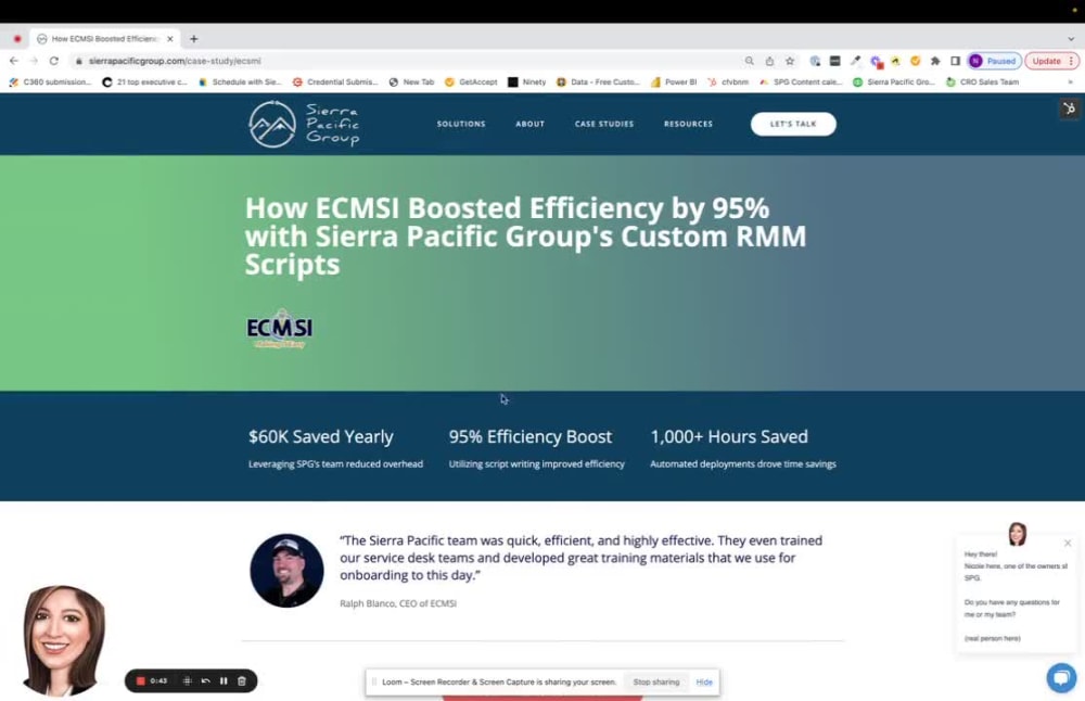 A 15-25% increase in closing ratio with technical case studies | Upwork