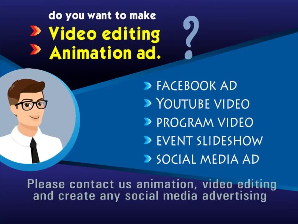 Animated banner for social media | Upwork