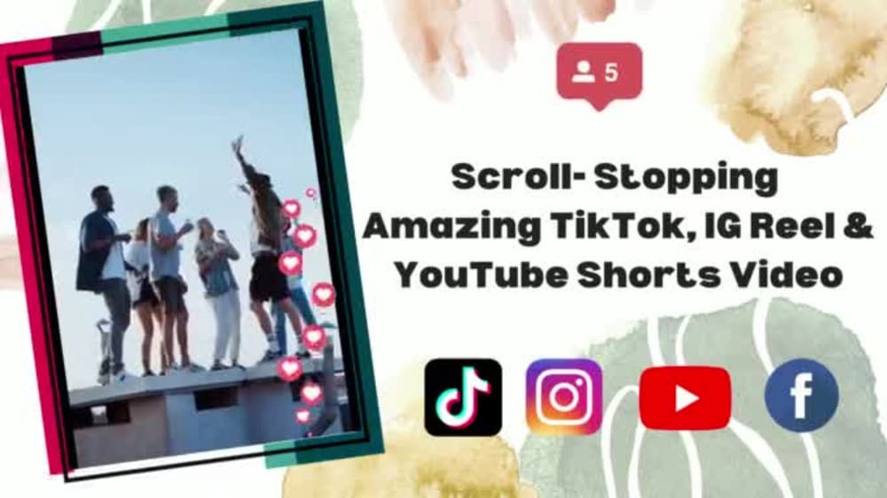 Viral video for instagram reels or tiktok and youtube shorts | Upwork