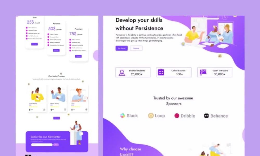 The best Website design and landing pages. | Upwork
