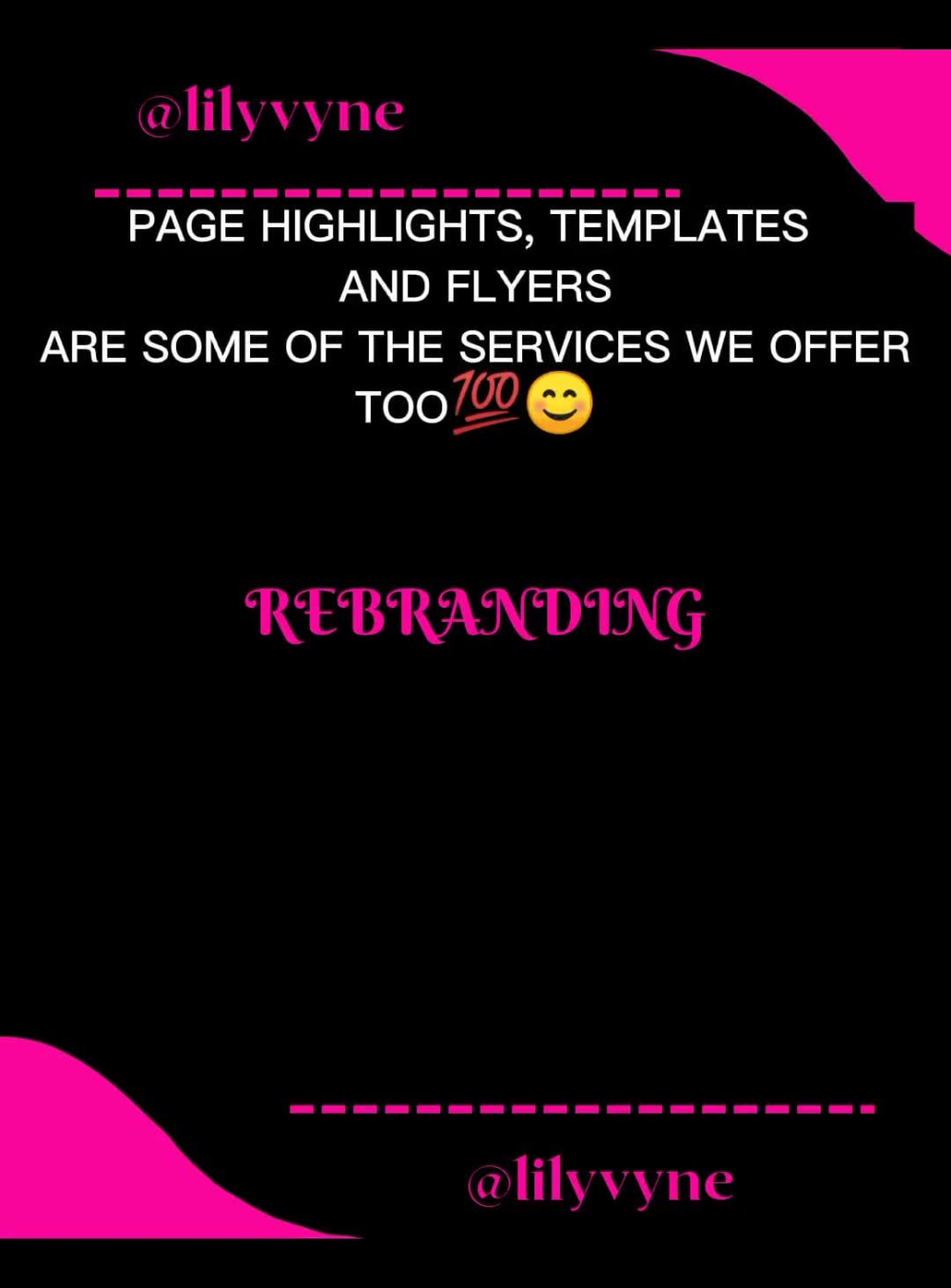 An Excellent,well Optimized, Professional IG page set up for your ...