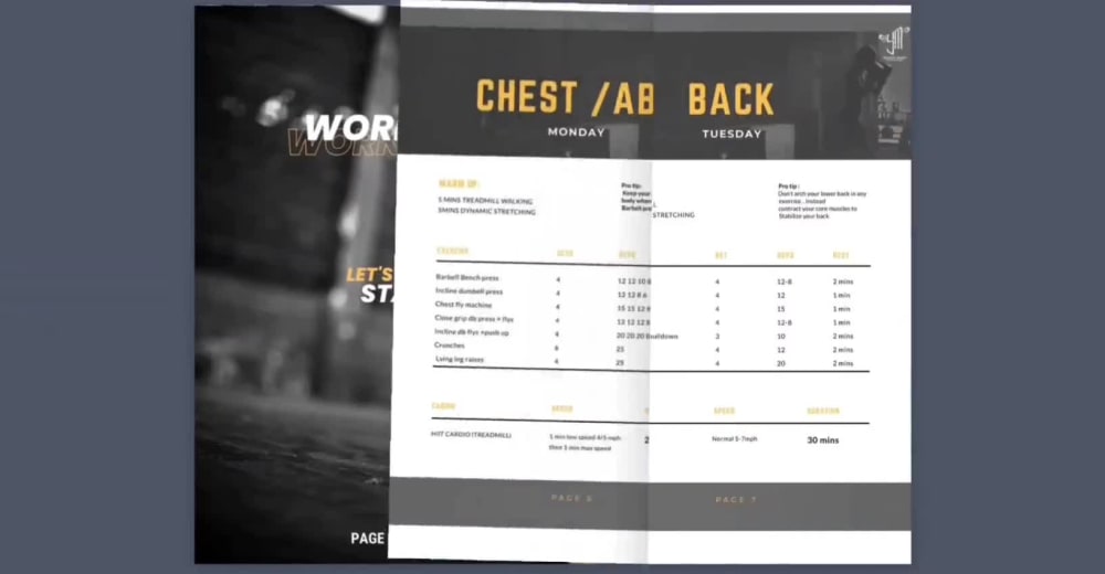 12 weeks training program E-book (23 pages) | Upwork