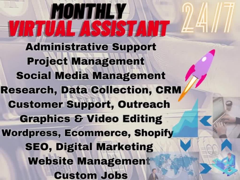 Monthly Virtual Assistant Support at Affordable Price | Upwork