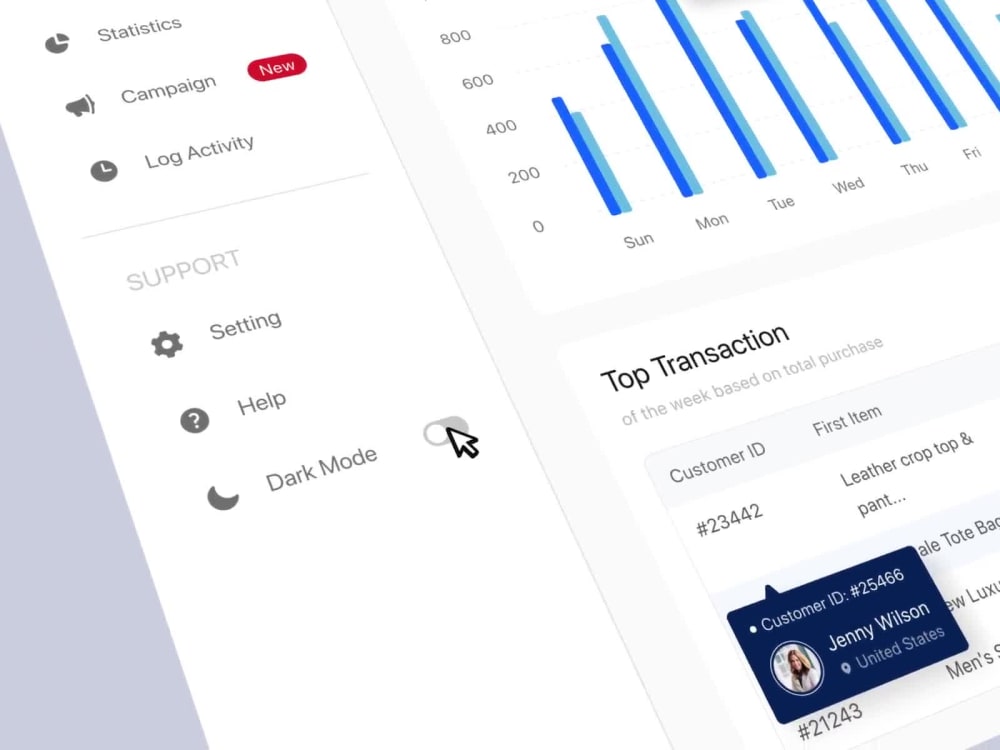 A professional Laravel admin dashboard for your business | Upwork