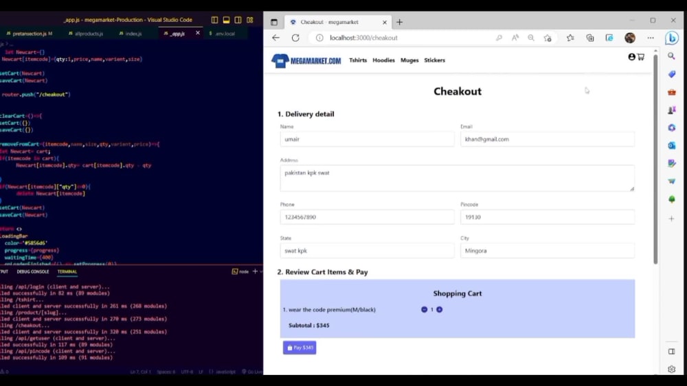 Web Application and MERN stack website using React / Next.js and node.js | Upwork