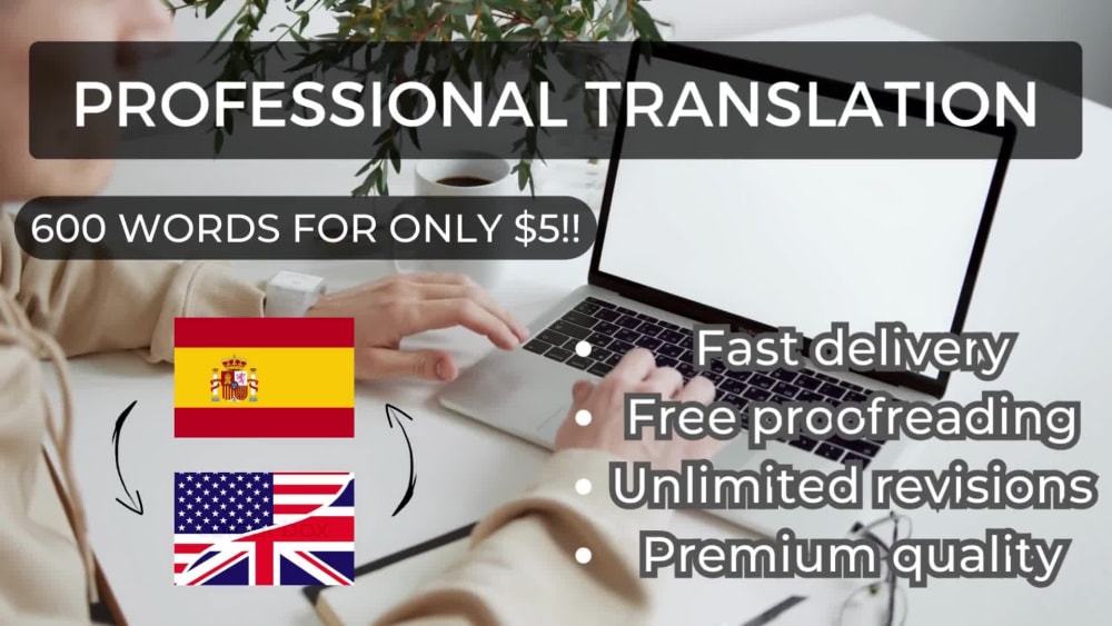A professional translation in 24 hours or less | Upwork