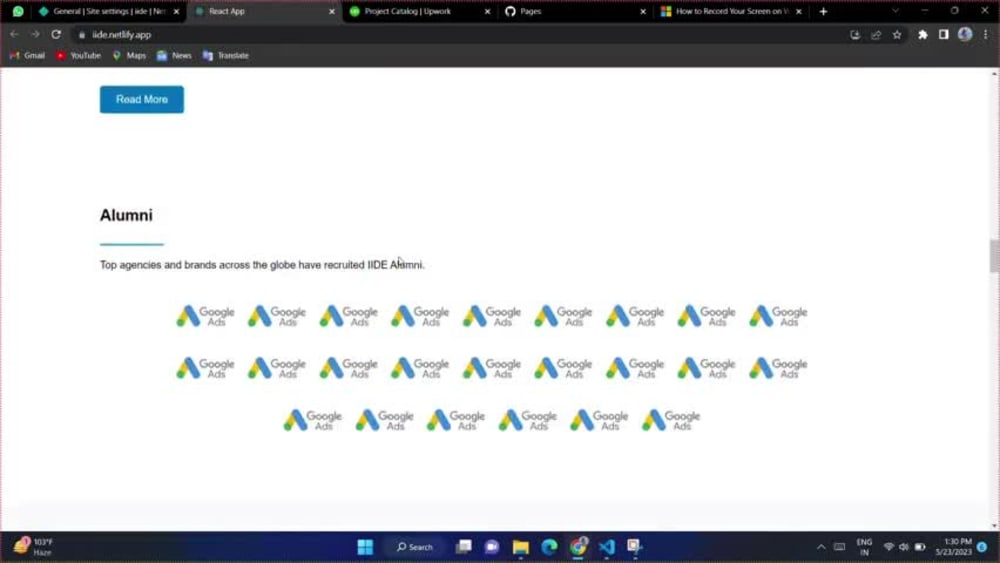 A fantastic fully responsive website with dark mode support. | Upwork