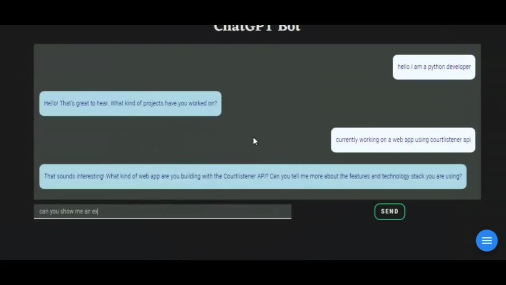 A clone Chatgpt chat bot Anvil app ready to use. API key not included | Upwork